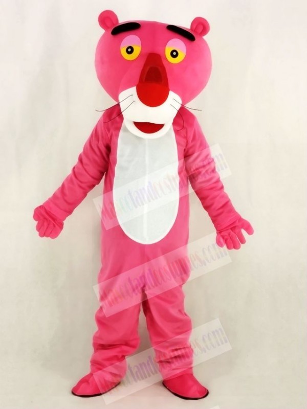 Pink Panther Mascot Costume College